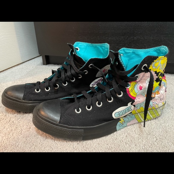 Converse | Shoes | Rare Cartoon High Tops | Poshmark